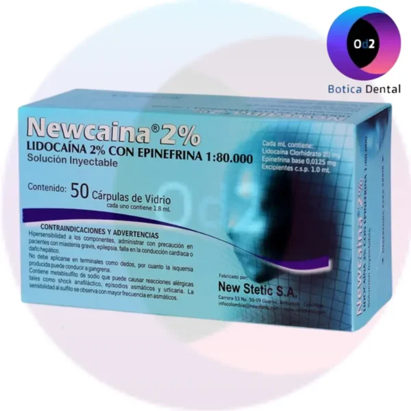 Newcaina (Anestesia Lidocaína) – NEW STETIC - OD2
